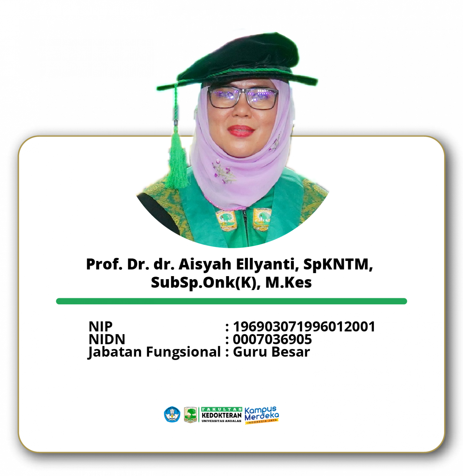 Profil Guru Besar – FK UNAND Official Website